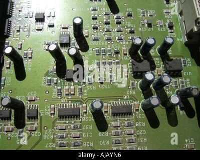 inside a satellite tv television decoder digital box Stock Photo - Alamy