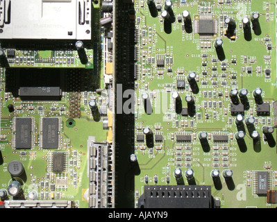 inside of a satellite tv decoder digital box Stock Photo - Alamy