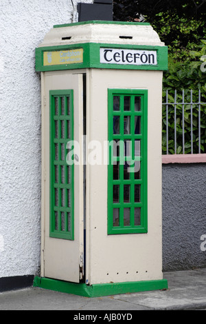 irish telephone box Stock Photo - Alamy