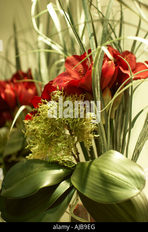 flowers and leaf Stock Photo - Alamy