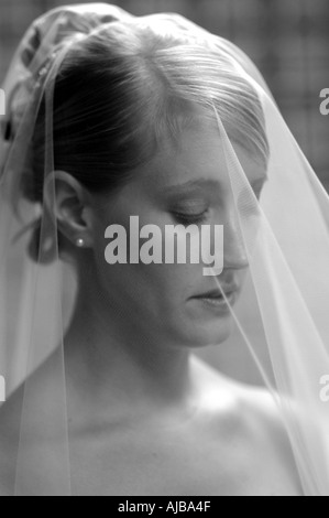 young bride getting ready wedding morning Stock Photo - Alamy