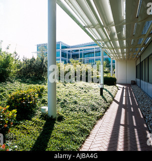 Europe, UK, England, Reading, Oracle shopping centre Stock Photo - Alamy