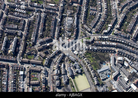 Aerial view of the N7 road just south of the town of Springbok in the ...