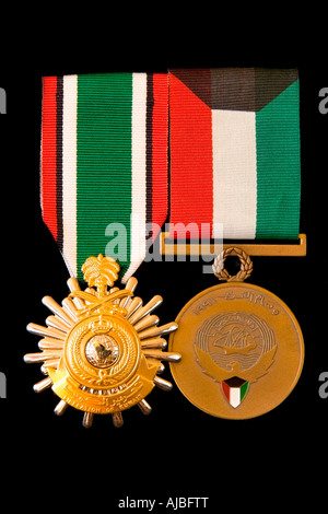 Kuwaiti Liberation Medal - 1991 Stock Photo - Alamy