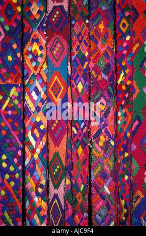 Maya textiles Brocaded cloth from Concepcion Chiquirichiapa nr ...