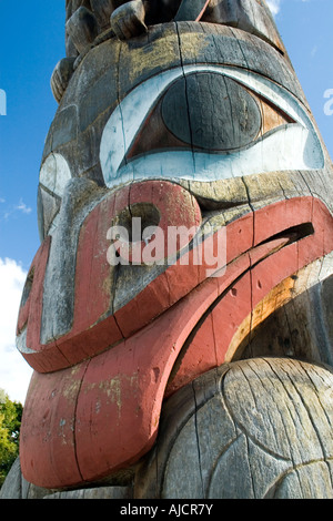 Totem Pole at UBC in Vancouver, BC Stock Photo - Alamy