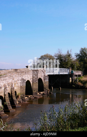 Historic Greatham Bridge Stock Photo - Alamy