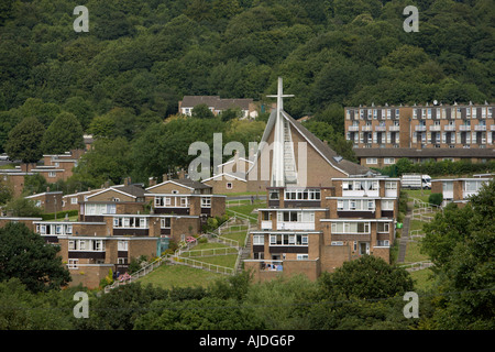 Social housing, Gleadless Valley, Sheffield Stock Photo - Alamy