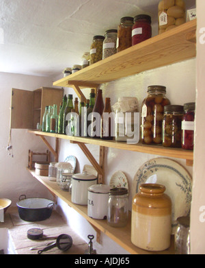 Interior Victorian home Toad Hall cottage museum Ludham Norfolk England ...