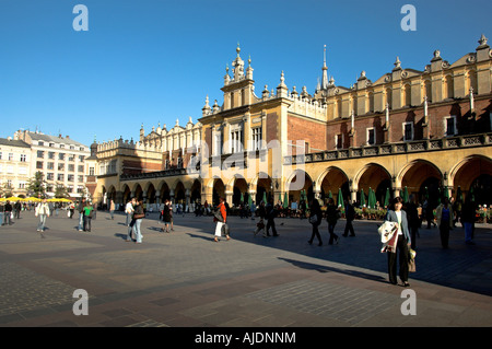 Corn Hall Market Square Krakow Stock Photo - Alamy