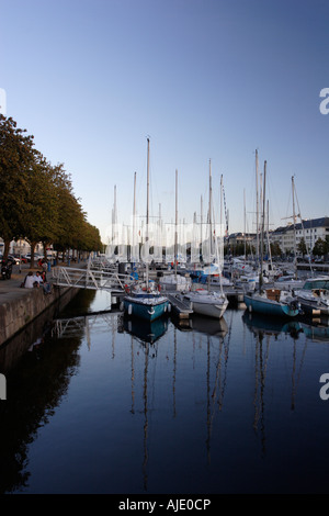 Harbour in Caen Normandy Stock Photo - Alamy