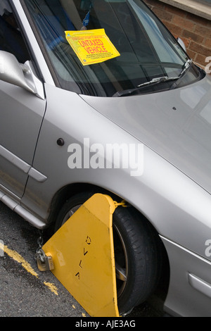 Car, wheel clamp, government agencies, untaxed, Denver Boot, yellow ...