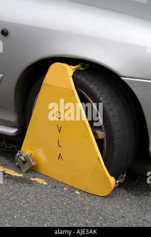Car, wheel clamp, government agencies, untaxed, Denver Boot, yellow ...