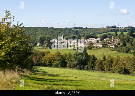 The Cotswold village of Rendcomb, Gloucestershire Stock Photo - Alamy