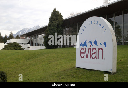 Cachat spring, Evian-les-Bains, Haute-Savoie, France Stock Photo ...