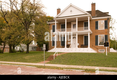 Grouseland Home of William Henry Harrison Vincennes Indiana Stock Photo ...