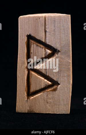 Traditional rune staves Stock Photo - Alamy