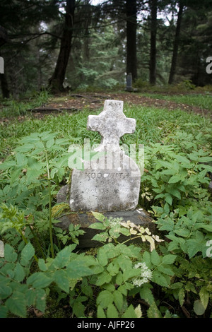 Russian Orthodox cemetery, Sitka, Alaska, USA Stock Photo - Alamy