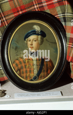 Miniature of THE YOUNG PRETENDER BONNIE PRINCE CHARLIE by Telli at ...