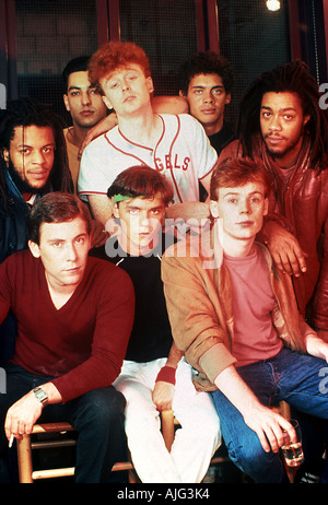 UB40 pop group reggae band LP album called Signing Off from 1980 Stock ...