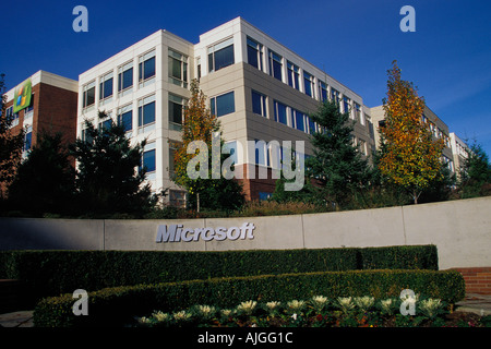Microsoft Corporation Campus Redmond Washington USA Stock Photo - Alamy