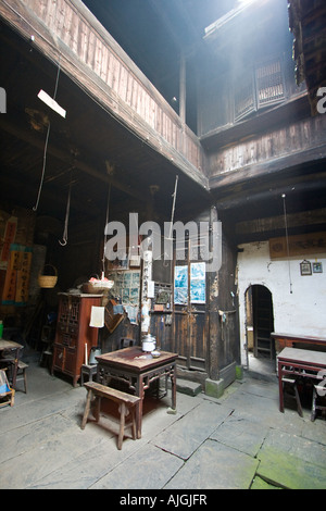 Hongcun Village, Interior of Home, UNESCO World Heritage Site Stock ...