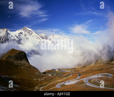 Grossglockner high alpine road and Visitor Center at Kaiser-Franz ...
