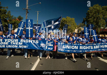 BLF union protest Stock Photo - Alamy