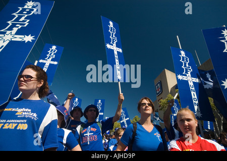 BLF union protest Stock Photo - Alamy