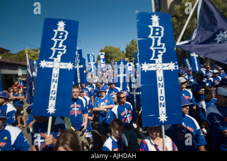 BLF union protest Stock Photo - Alamy
