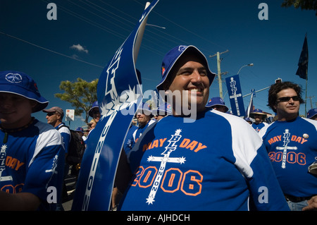 BLF union protest Stock Photo - Alamy