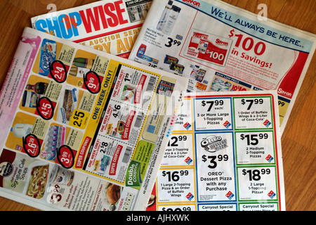 Shopping Discount Coupons Dollars off Savings as appears in newspapers ...
