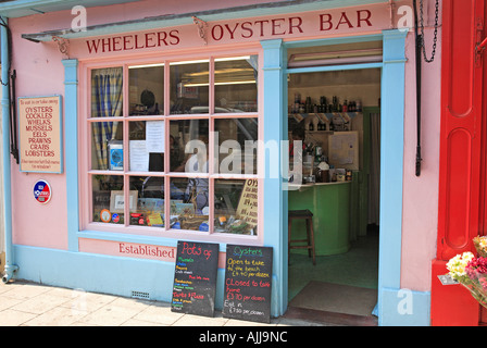 wheelers oyster bar whitstable high street independant seafood ...
