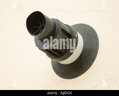 a balanced flue for a gas boiler Stock Photo - Alamy