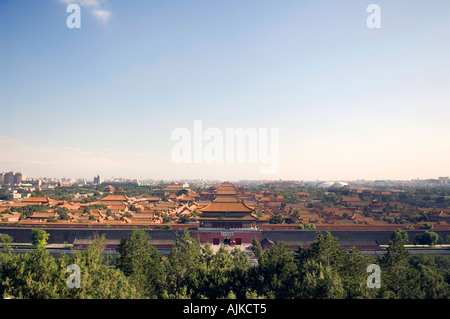 Overview Beijing Cityline Beijing China Stock Photo - Alamy