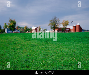 farm near village of Worcester New York USA Stock Photo - Alamy