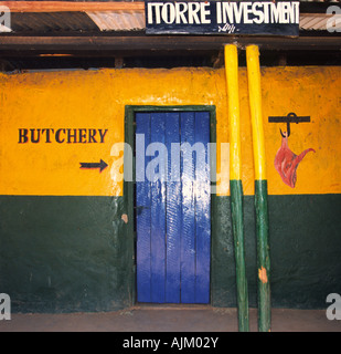 African Shop front. Isiolo. Kenya Stock Photo - Alamy