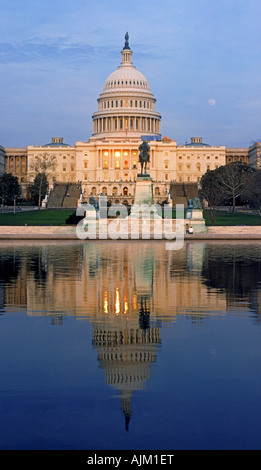 Capitol Building at Sunset Stock Photo - Alamy