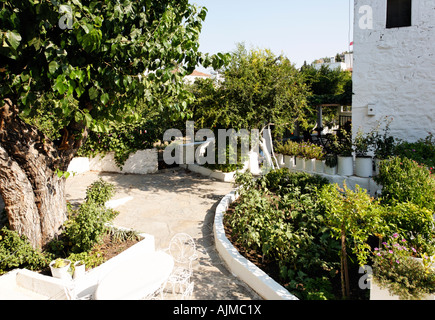 Traditonal Turkish garden, Turkey Stock Photo - Alamy