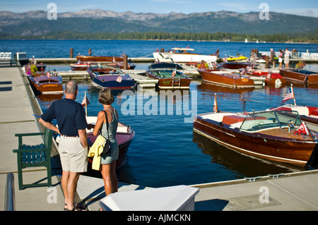 Idaho McCall The wooden boat show happens each summer on beautiful ...