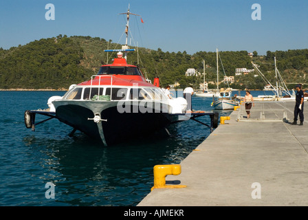 Flying Dolphin hydrofoil ferry Greece Stock Photo - Alamy