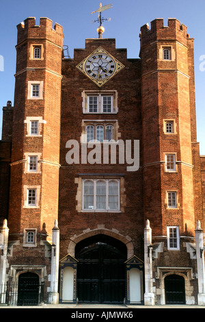 St James Palace, Pall Mall, London; a Tudor residence built by Henry ...