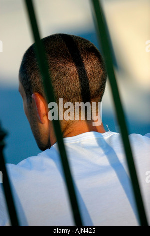 Back of a man's head Stock Photo - Alamy
