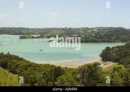 New Zealand Waiheke Island Putiki Bay Stock Photo - Alamy