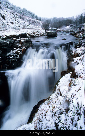 Severn-break -it's-neck (Hafren-torri-gwddf), a waterfall on the upper ...