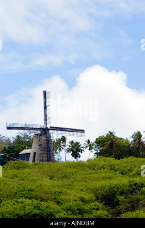 Morgan Lewis Windmill, St. Andrew, Barbados is the last sugar windmill ...