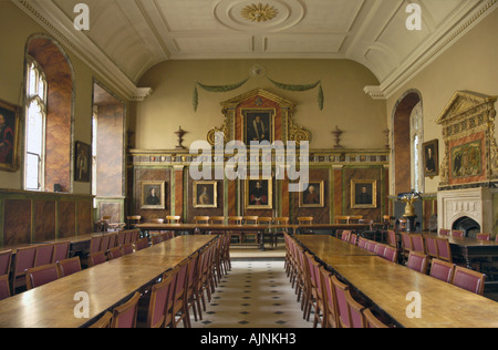 The Dining Hall at Trinity College, Oxford, UK Stock Photo - Alamy