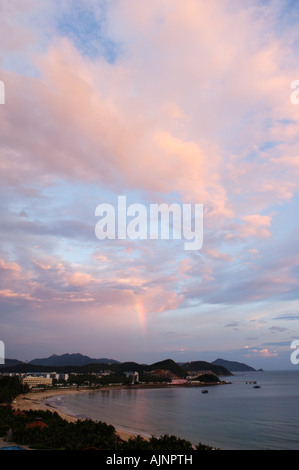 Dadonghai beach area Sanya City Hainan Province China Asia Stock Photo ...