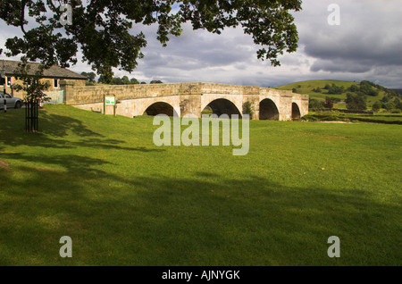 Burnsall Bridge Near Grassington Warfedale Yorkshire England Stock ...