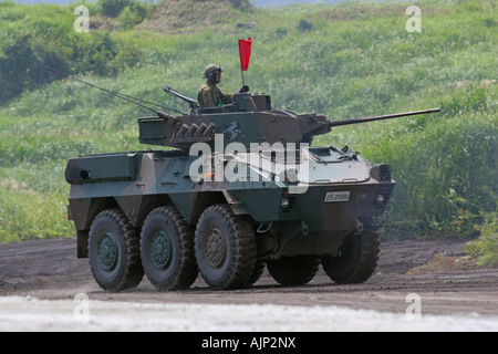 The Type 87 armored reconnaissance vehicle of Japan Ground Self-Defense ...